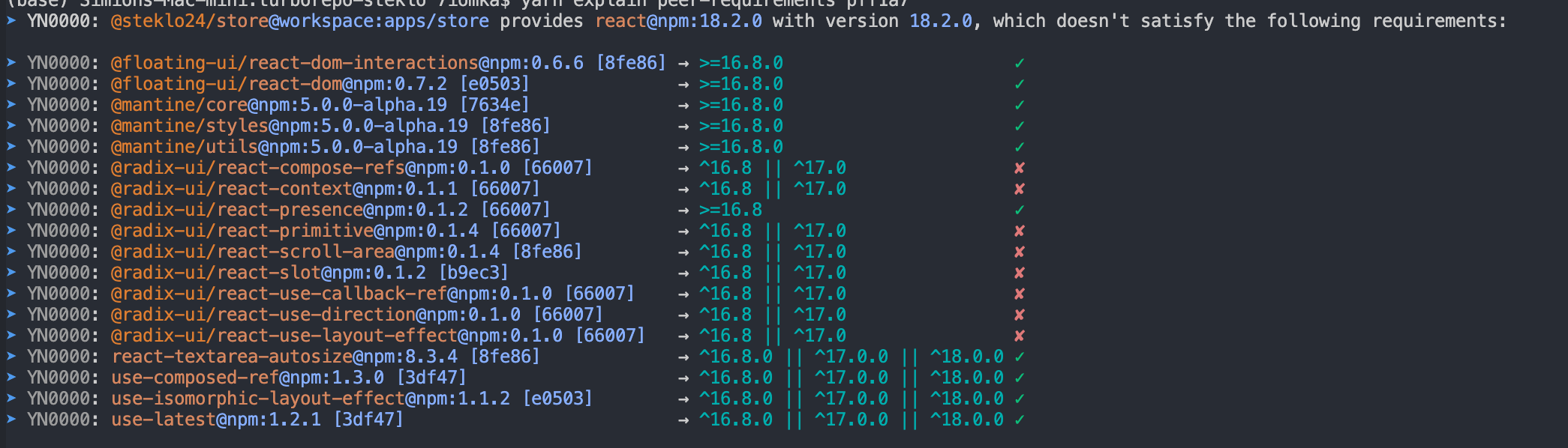 [V5] Update @radix-ui dependencies for react18 · Issue #1808 · mantinedev/mantine · GitHub