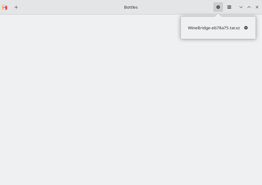 [Bug]: Bottles is stuck downloading winebridge · Issue #1220 · bottlesdevs/Bottles · GitHub