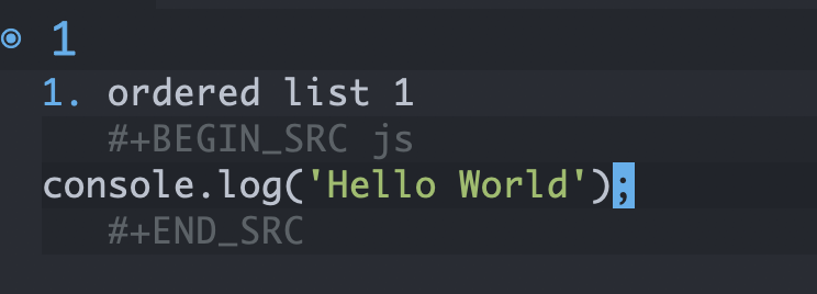 Org-mode ordered and unordered list's Src Block' indent incorrectly. · Issue #1049 · doomemacs ...