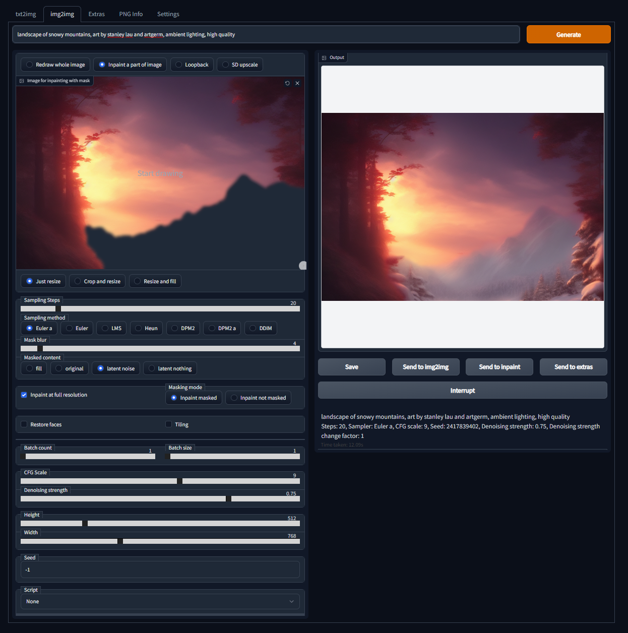 [Feature Request? I think?] Ability to upload mask? · Issue #155 · AUTOMATIC1111/stable ...