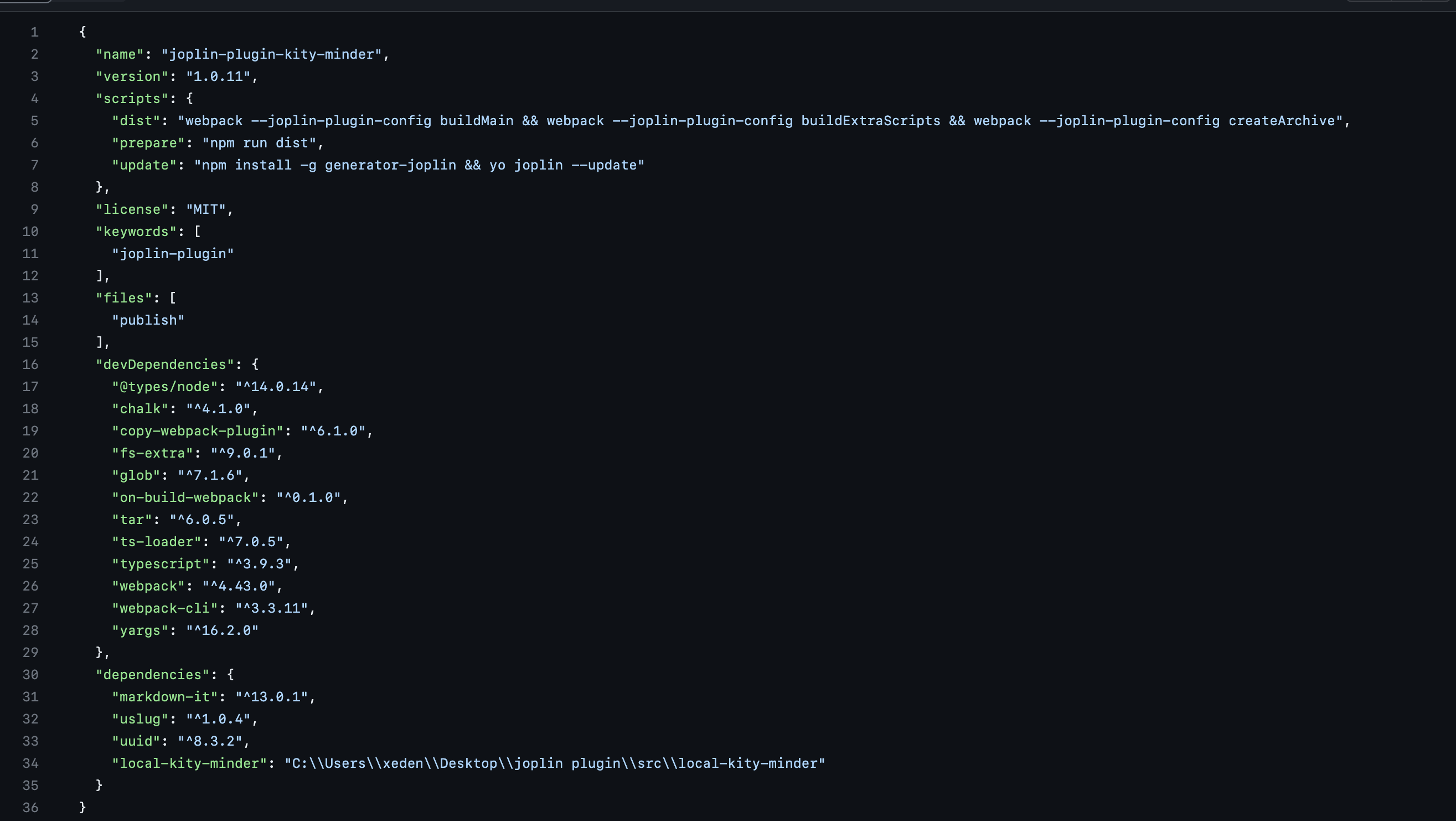 kity-mind version is mislead · Issue #22 · xeden3/joplin-plugin-kity-minder · GitHub
