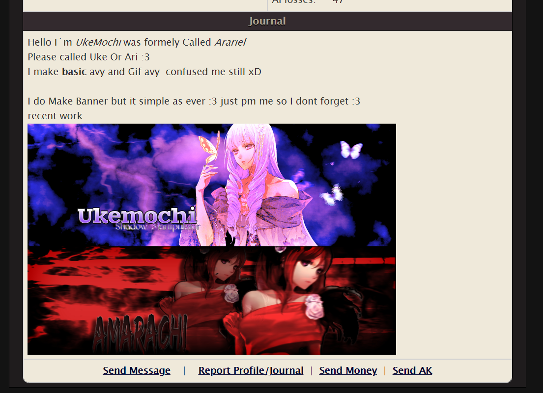 [Easy] User Journal [send message/report/send money] at bottom of user journals · Issue #31 ...