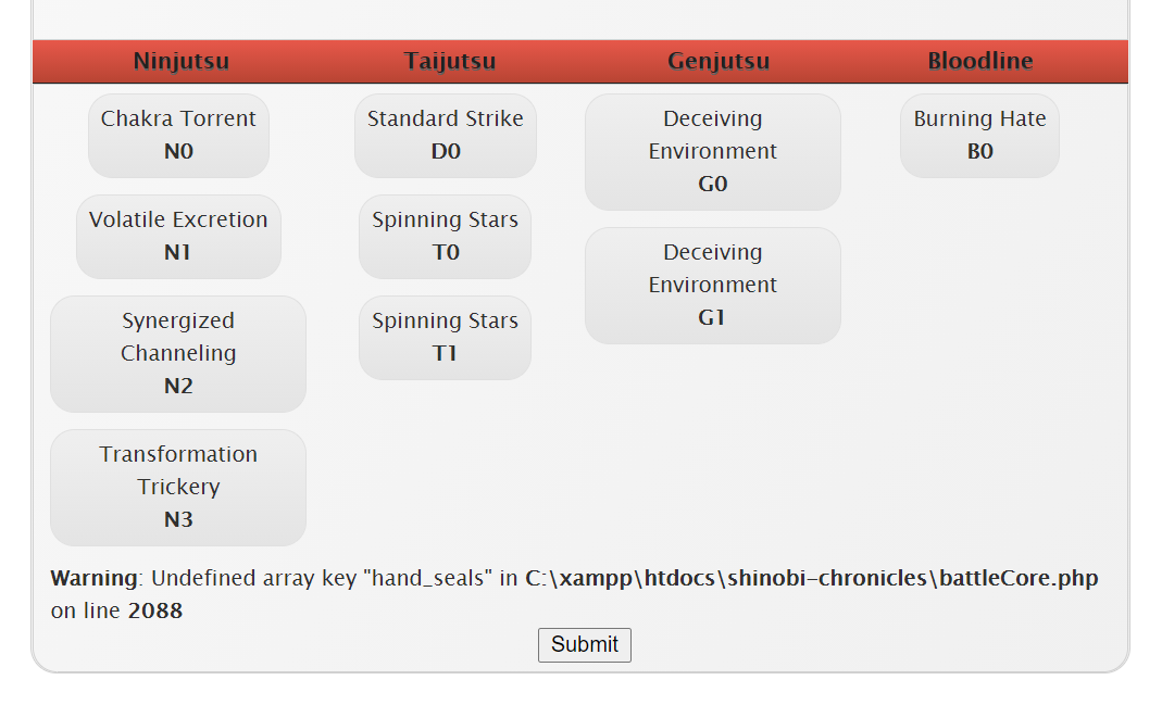 [Medium] Add combat hotkeys · Issue #10 · elementum-games/shinobi-chronicles · GitHub