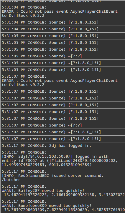 Could not pass event · Issue #198 · EvilPeanut/EvilBook · GitHub