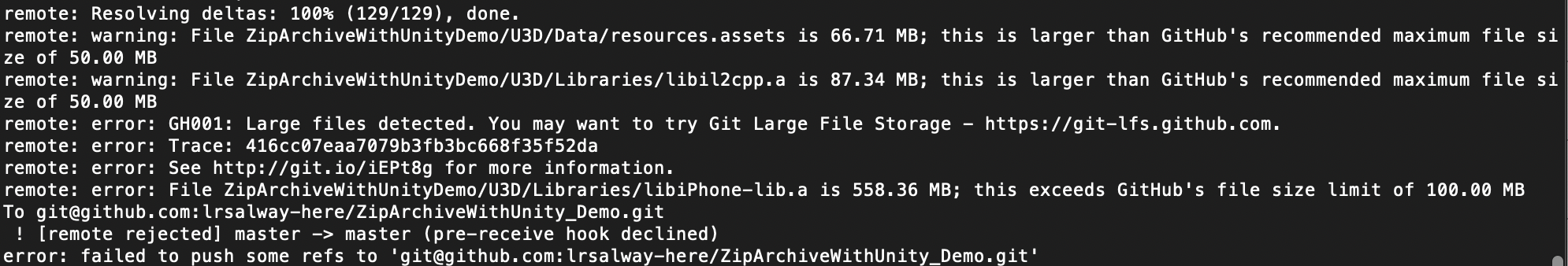 ZipArchive with file of unity · Issue #525 · ZipArchive/ZipArchive · GitHub
