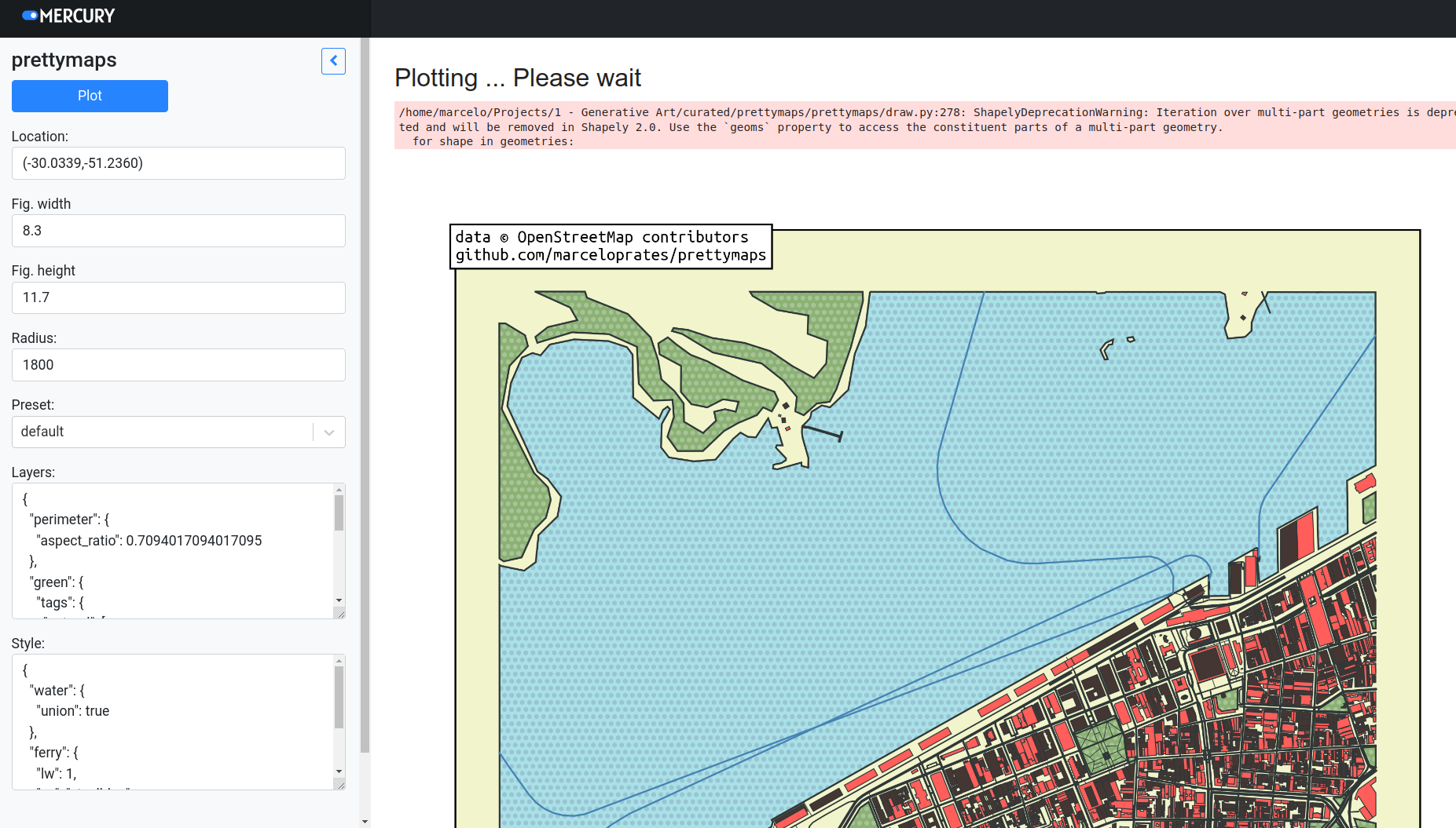 Create a prettymaps webapp · Issue #119 · marceloprates/prettymaps · GitHub