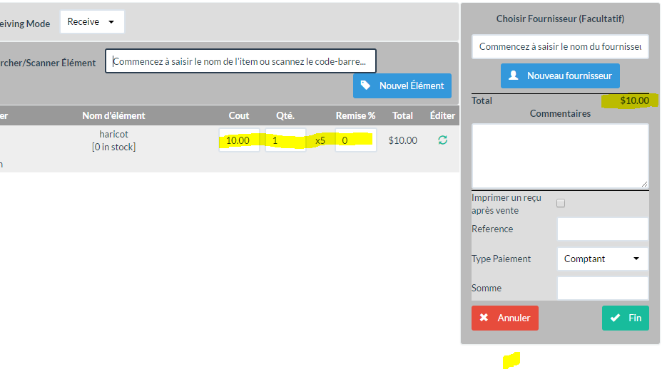 Receivings Module issue · Issue #1347 · opensourcepos/opensourcepos · GitHub