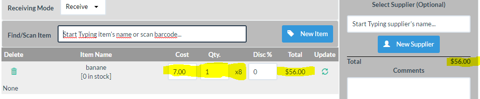 Receivings Module issue · Issue #1347 · opensourcepos/opensourcepos · GitHub