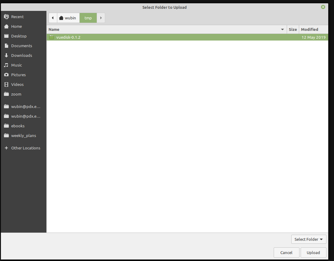 Cannot upload a folder · Issue #14 · ashishdoneriya/vuedisk · GitHub