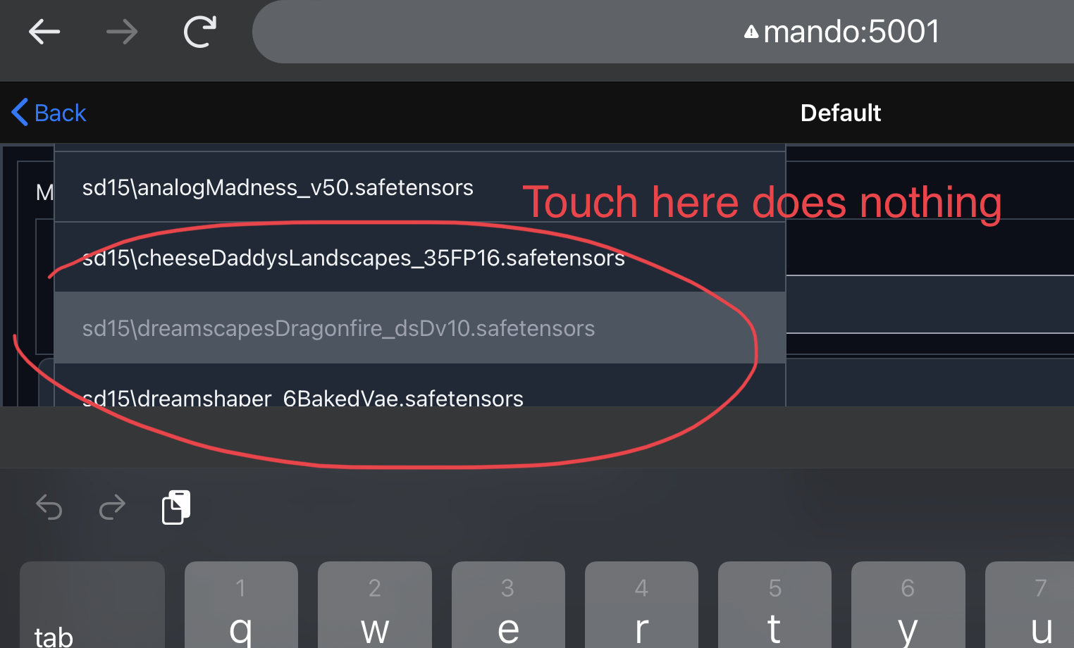 Not functioning on iPad in safari or chrome · Issue #142 · space-nuko/ComfyBox · GitHub