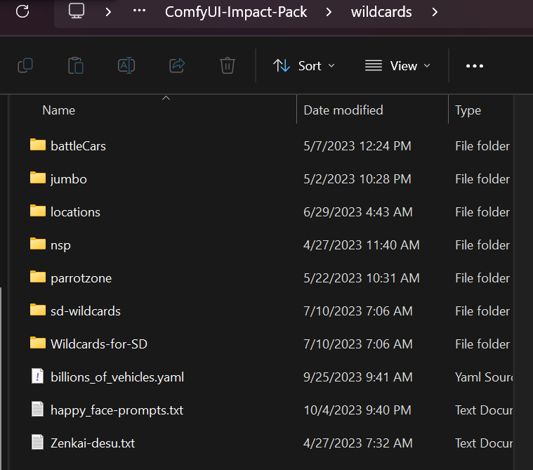 Wildcard directory should be more flexible and allow for wildcards ...