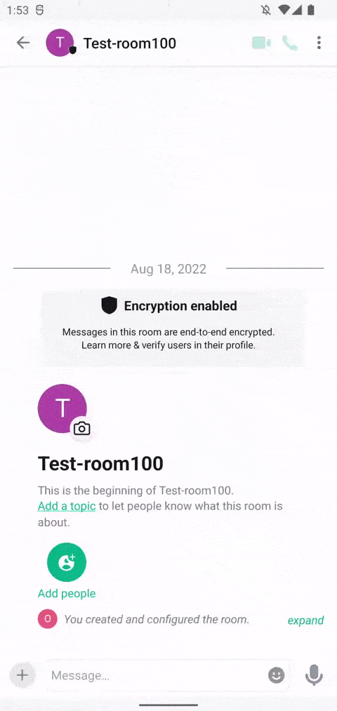 Room name change not recognised (soft crash) · Issue #6872 · element-hq/element-android · GitHub