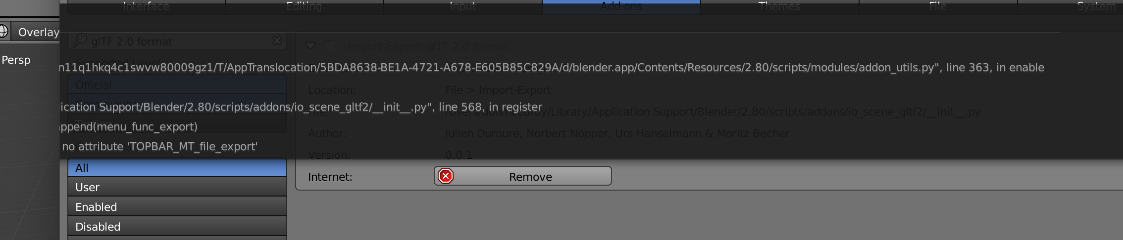 Errors installing from master branch · Issue #103 · KhronosGroup/glTF ...