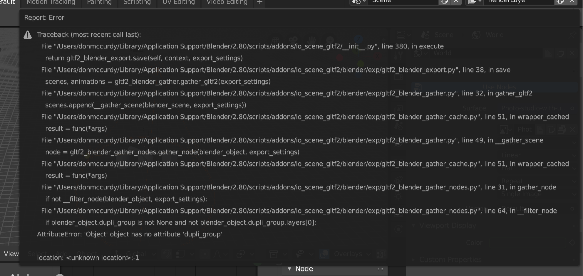 lights and camera's not exporting? · Issue #102 · KhronosGroup/glTF-Blender-IO · GitHub