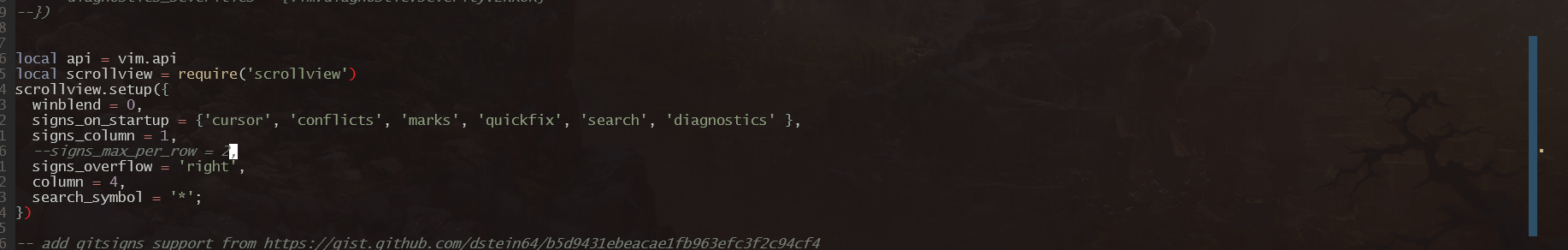 Issues with Winblend and Transparent Terminal Background · Issue #112 · dstein64/nvim-scrollview ...