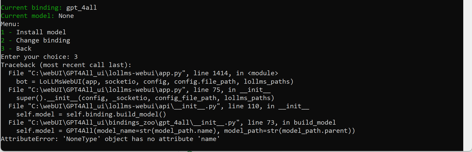 webui.bat requesting default model and binding · Issue #308 · ParisNeo ...