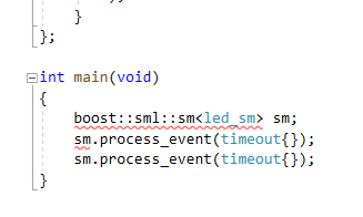 VisualStudio intellisense bug using SML · Issue #329 · boost-ext/sml · GitHub