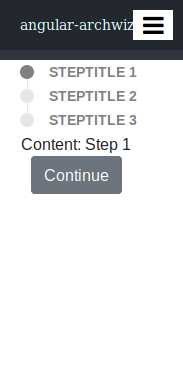 Arch Wizard Step Indicator Not responsive for mobile View. · Issue #248 · madoar/angular ...