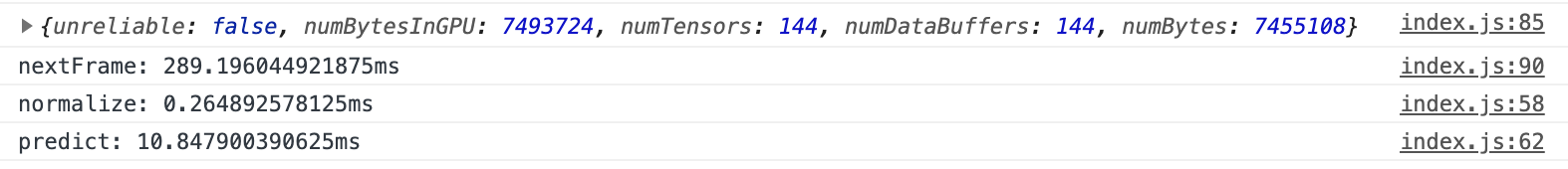 Less Flops But Slower Model Profiler Required · Issue 3425 · Tensorflowtfjs · Github