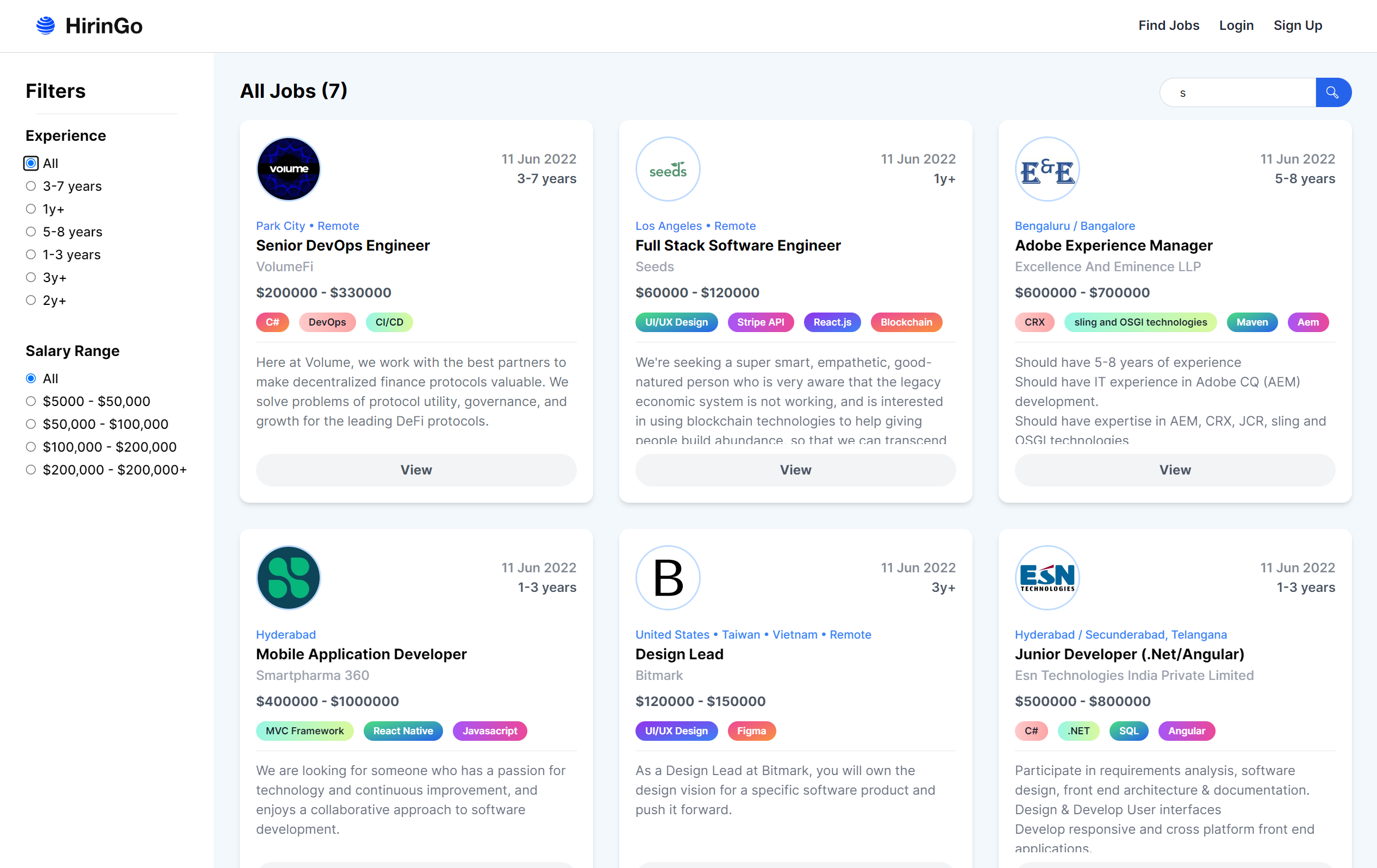 GitHub - Gemsmith/HirinGo-Job-Portal: HirinGo - Job Portal App