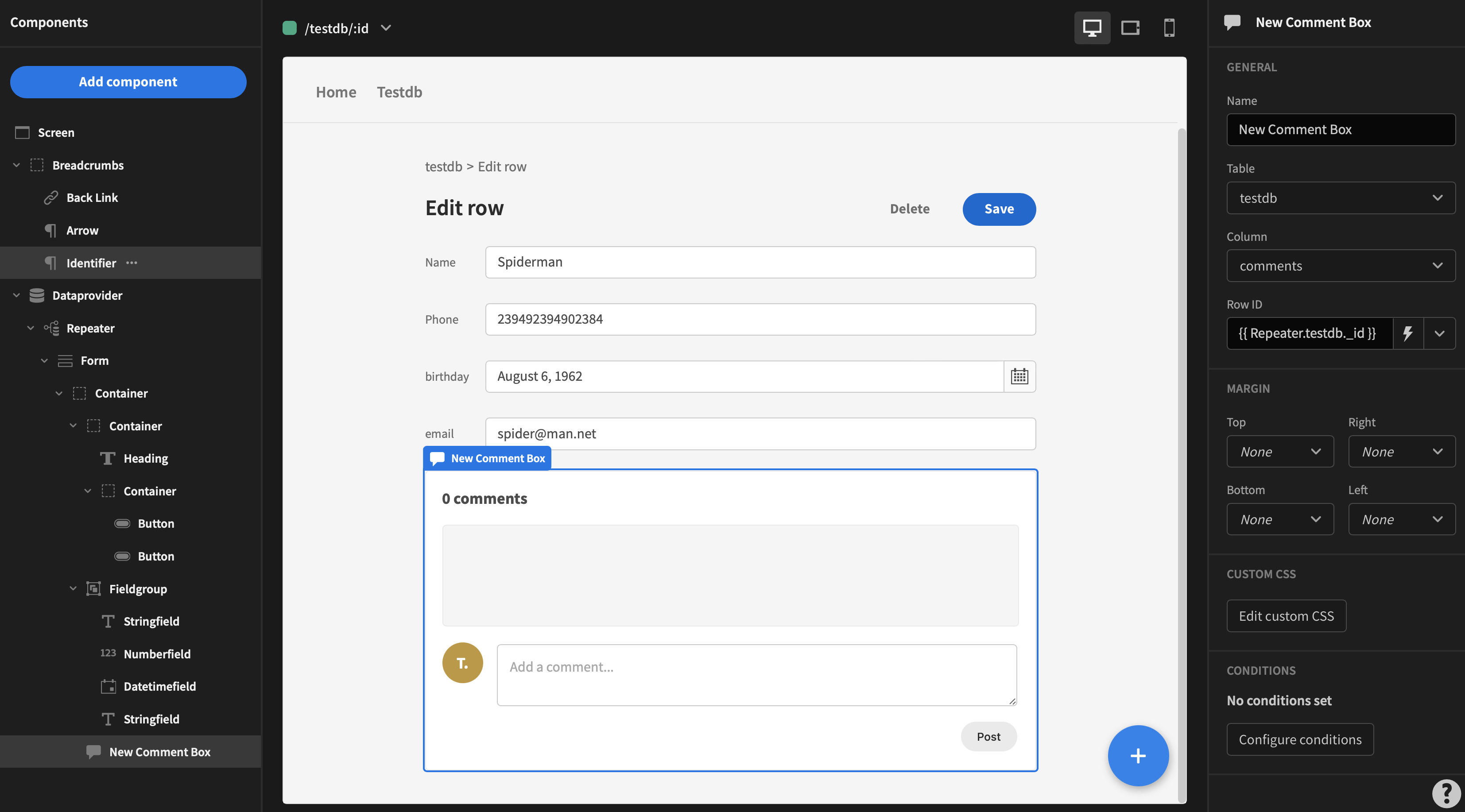 Using comment box in a form · Issue #4 · aptkingston/budibase-comment ...