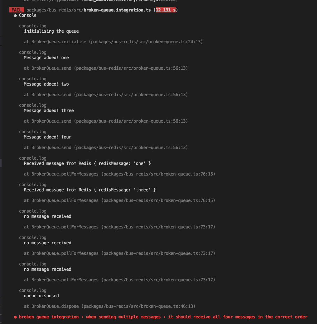 Only every other message is pulled from the queue · Issue #681 · taskforcesh/bullmq · GitHub