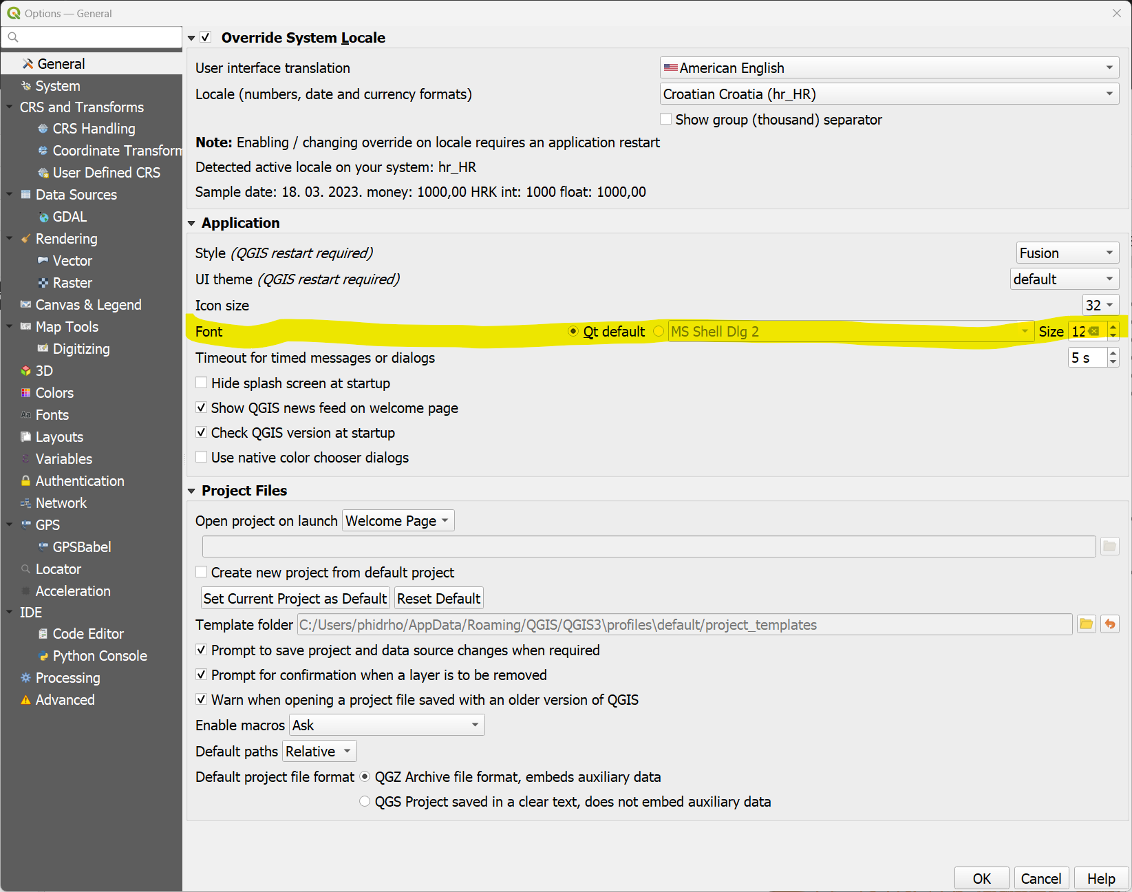 Proper DPI handling in menu · Issue #52291 · qgis/QGIS · GitHub