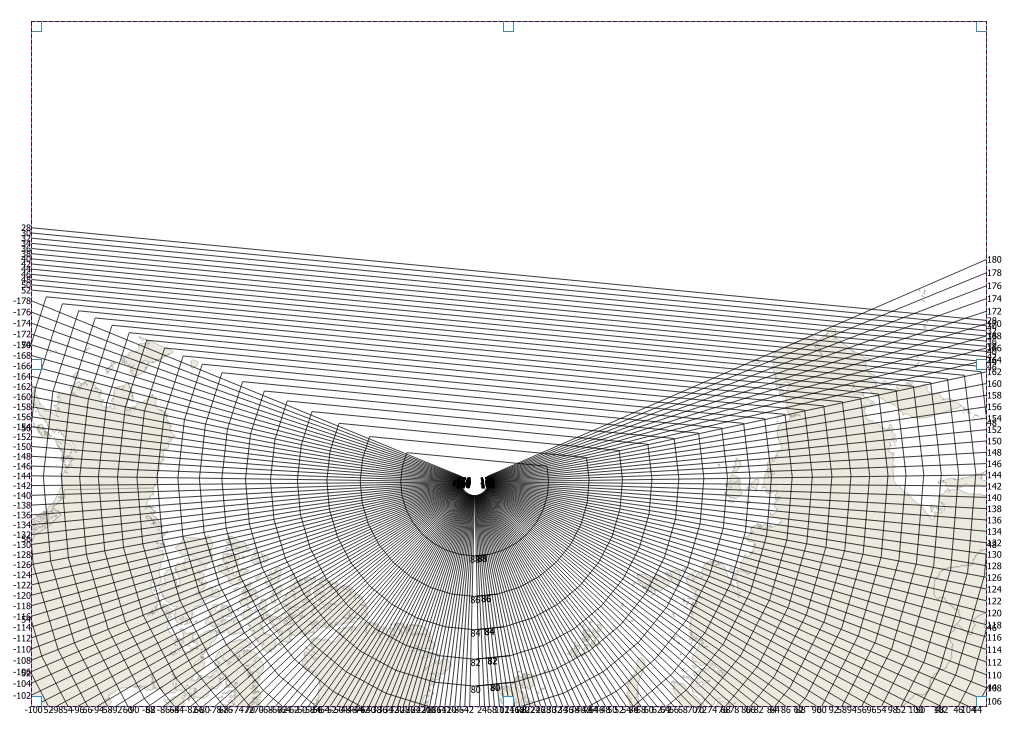 Grid/graticules don't project well in print layout from WGS84 to LCC ...