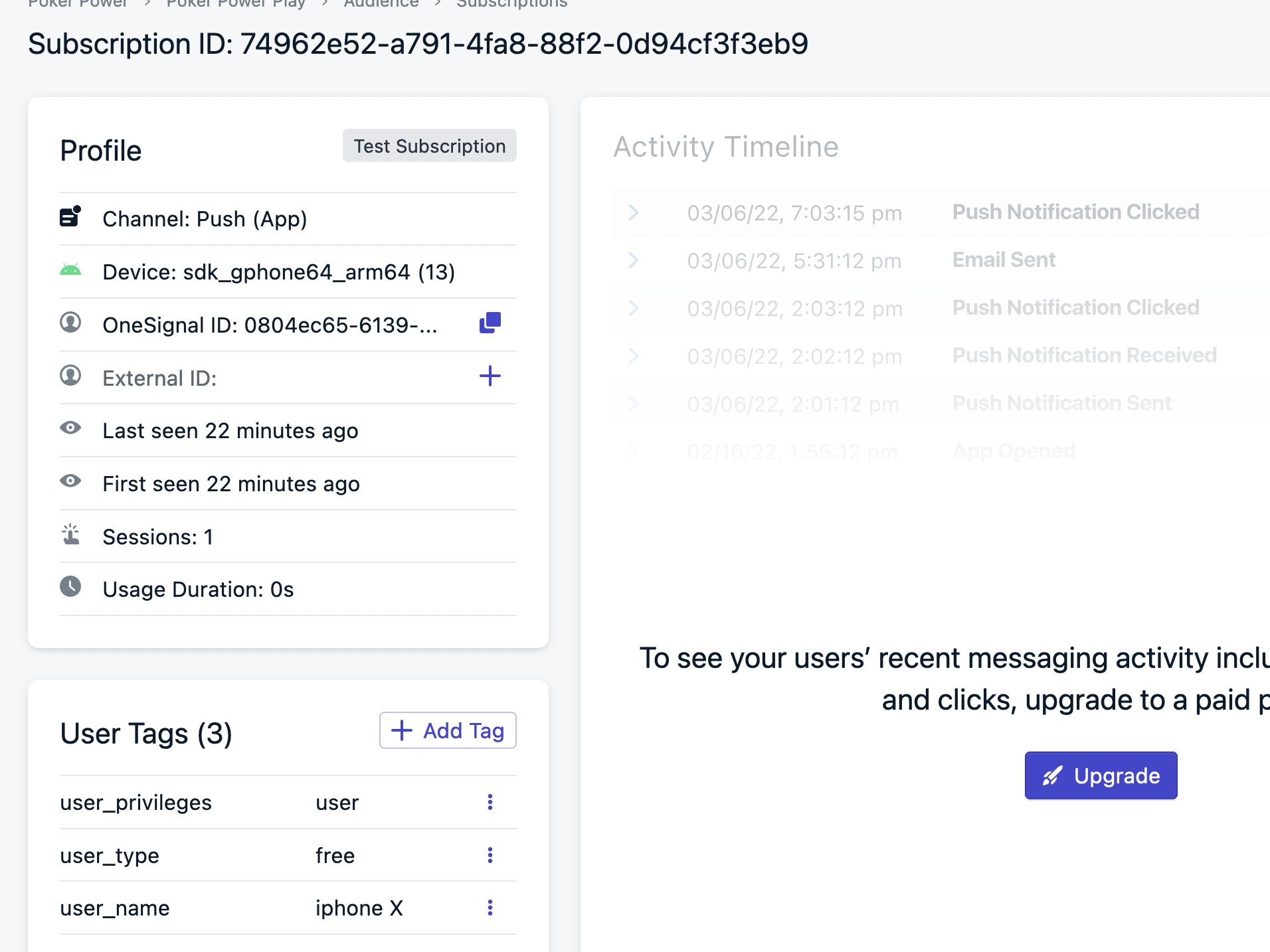 Bug External User Id Is Not Set For Android · Issue 1565 · Onesignalreact Native Onesignal 1804