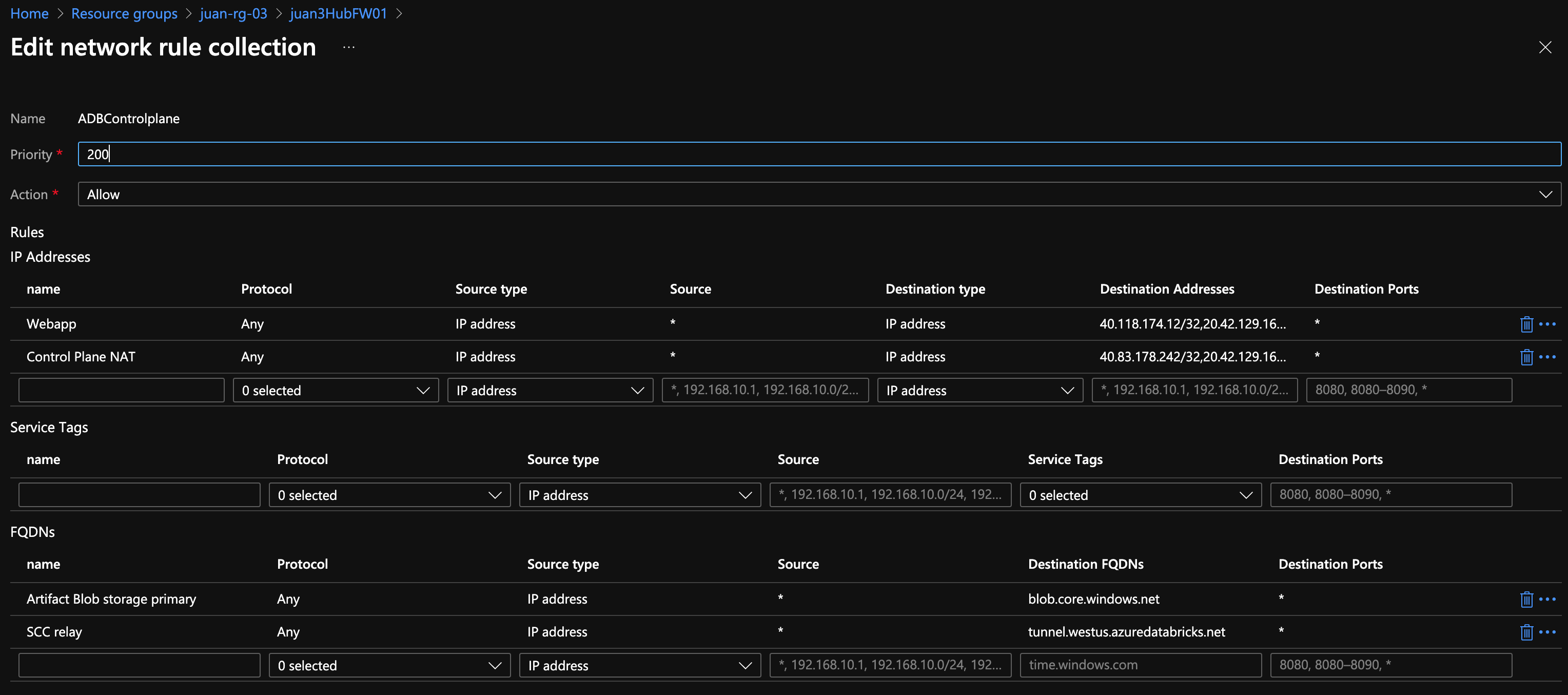 Single tech/databricks 211 default region west us by jsburckhardt · Pull Request #219 · Azure ...