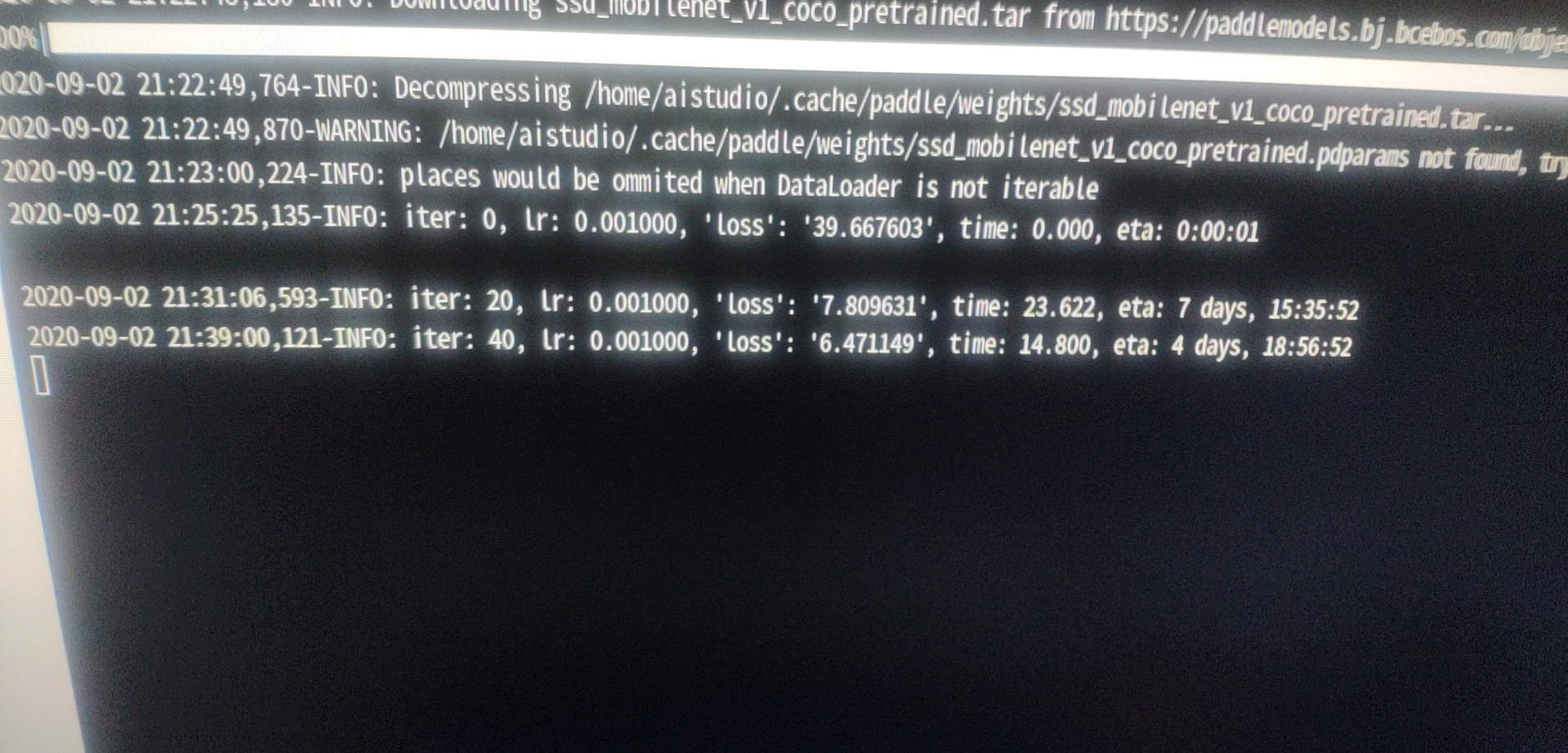 训练速度非常慢，worker_num 无论多大只有一个cpu process在工作 · Issue #1342 · PaddlePaddle/PaddleDetection · GitHub