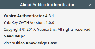 Help...About not showing correct version · Issue #219 · Yubico/yubioath-flutter · GitHub