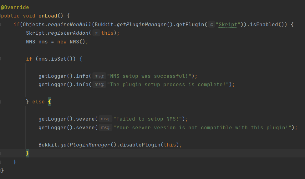 Registration can only be done during plugin initialization · Issue #4917 · SkriptLang/Skript ...