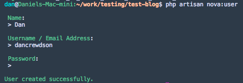 Can't login with username instead of email. · Issue #110 · laravel/nova-issues · GitHub