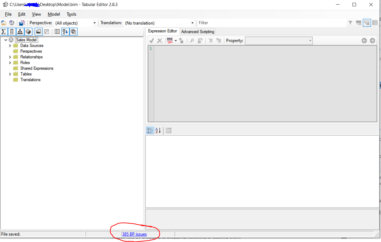 Exporting Best Practice Analyzer Result into a file ( Csv or Txt ) · Issue #302 · TabularEditor ...