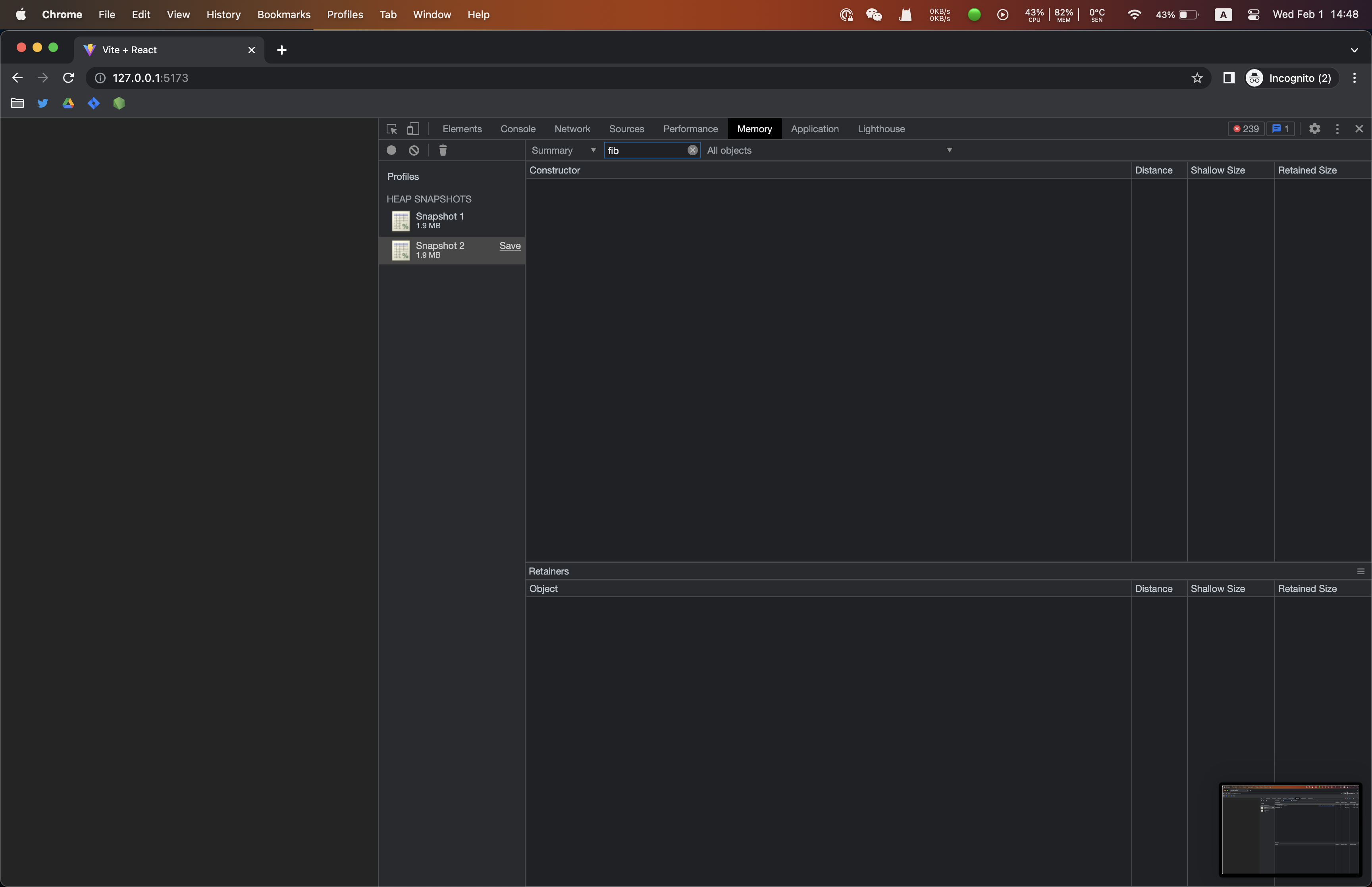 Bug: FiberRootNode was still exist in memory after root unmout · Issue #26089 · facebook/react ...