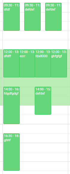 Fixed-width events : align left · Issue #4759 · fullcalendar/fullcalendar · GitHub