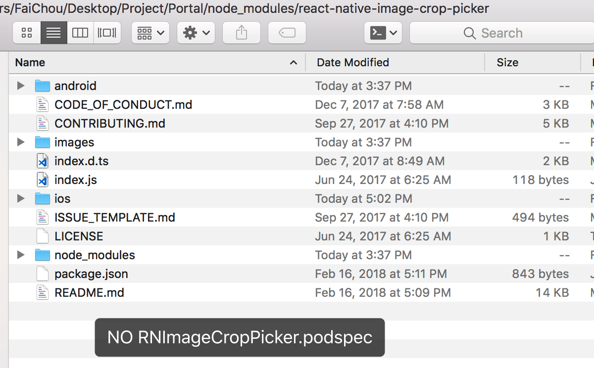 React/RCTDefines.h not found · Issue #371 · ivpusic/react-native-image-crop-picker · GitHub