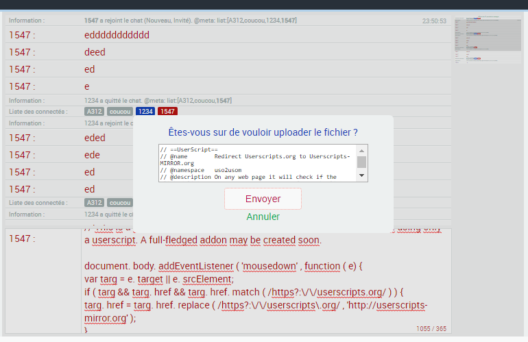 GitHub - A-312/chat-client: Une interface js pour un chat avec une ...