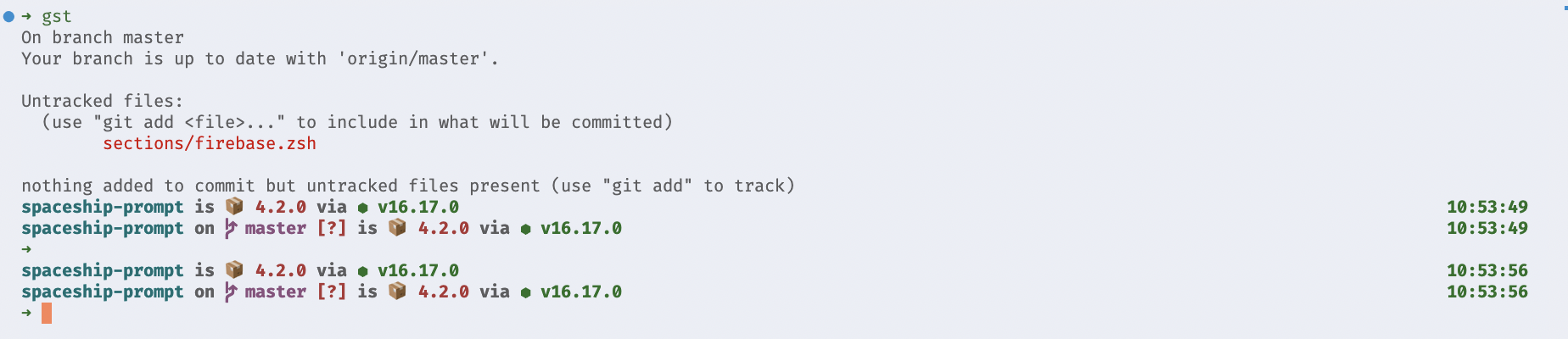 Unexpecterd 2 lines of prompt · Issue #1177 · spaceship-prompt/spaceship-prompt · GitHub