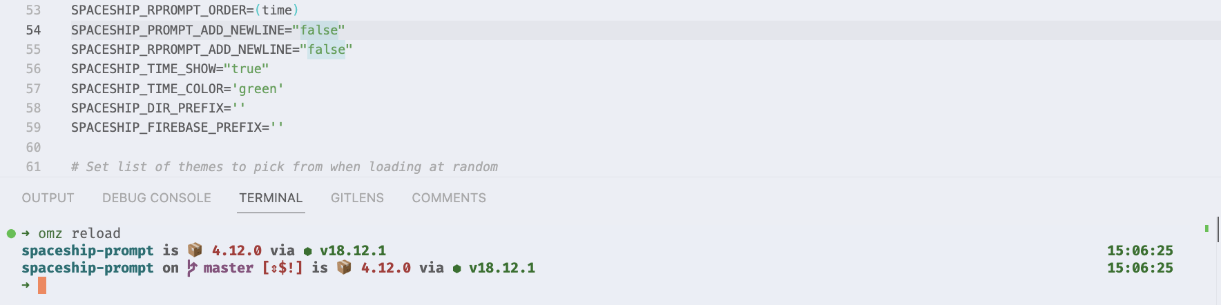 Unexpecterd 2 lines of prompt · Issue #1177 · spaceship-prompt/spaceship-prompt · GitHub