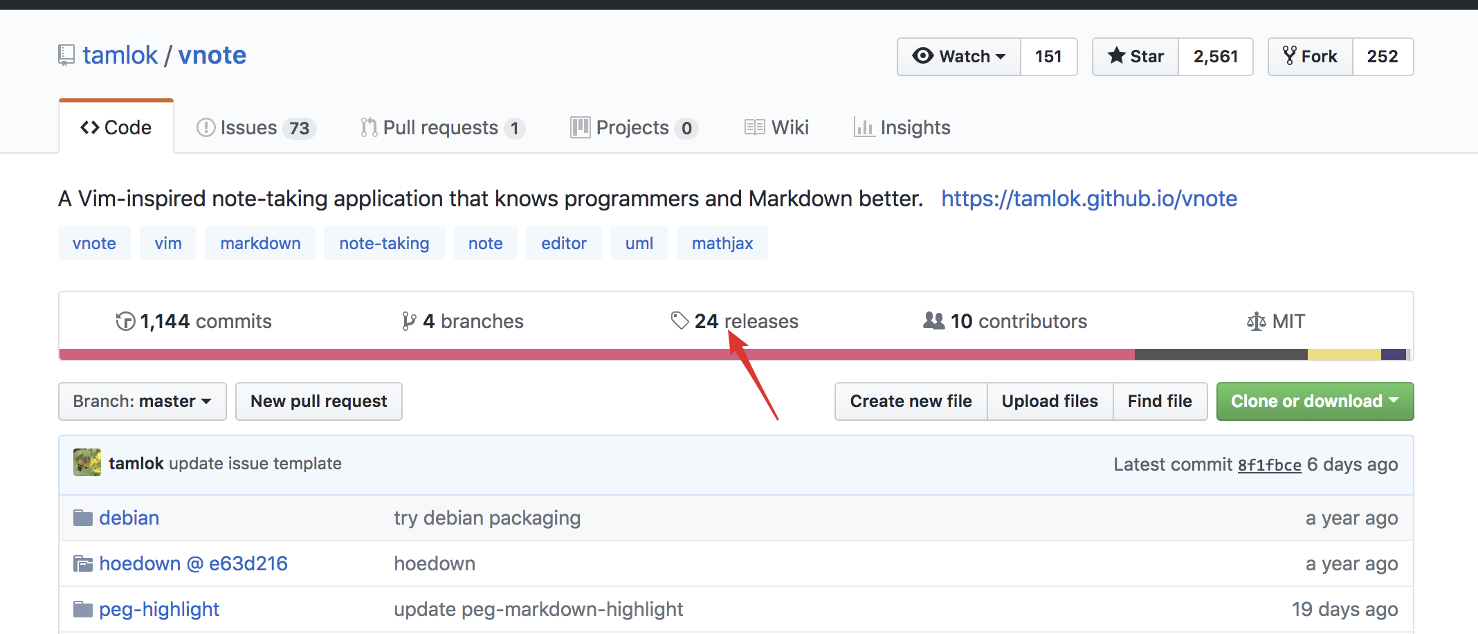 readme里的下载链接无效 · Issue #391 · vnotex/vnote · GitHub