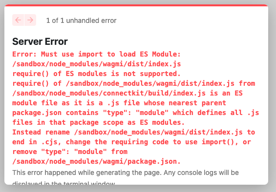 [BUG] Importing breaks on wagmi ^0.8 · Issue #52 · family/connectkit · GitHub