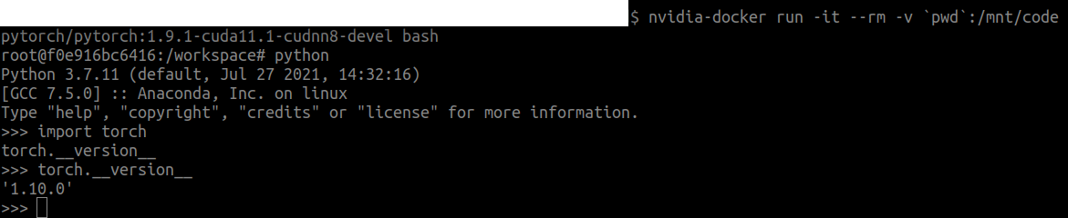 Torch Version In Docker Container Does Not Match Tag · Issue 72784 · Pytorchpytorch · Github