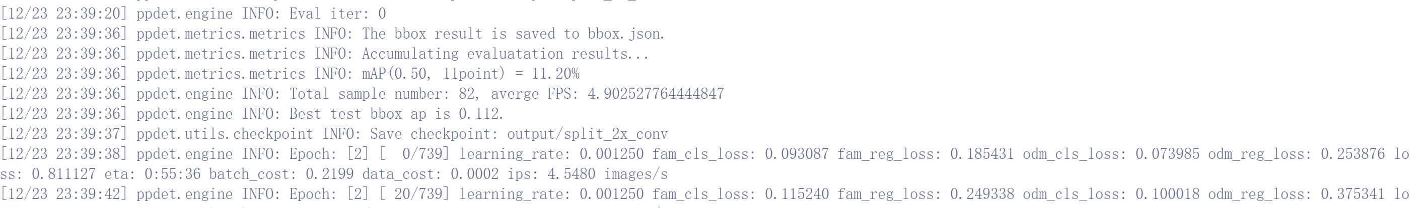 s2anet训练 mAP过低 · Issue #4993 · PaddlePaddle/PaddleDetection · GitHub