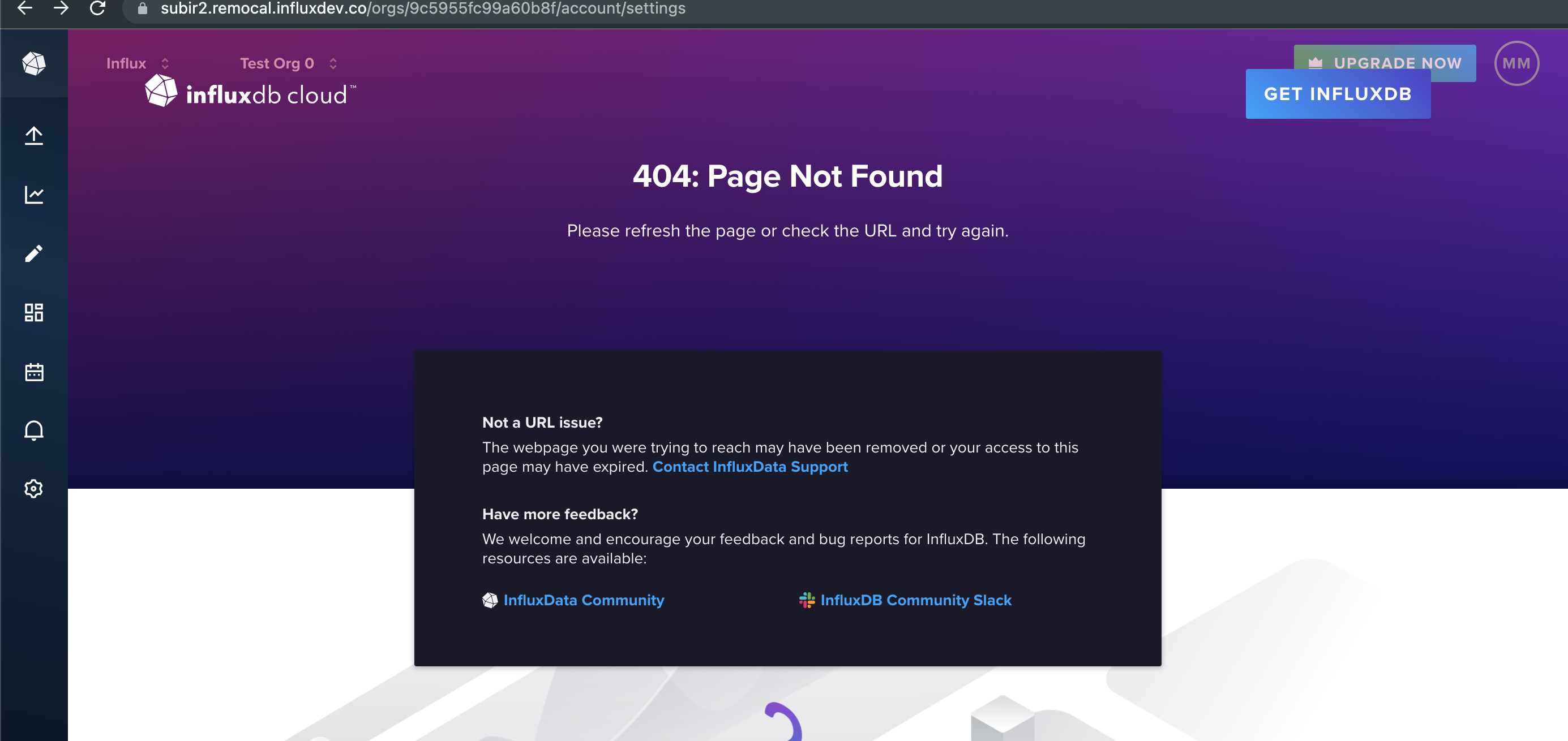 Multi Org Phase 1 - When a page returns 404, we should not show the global header · Issue #5750 ...