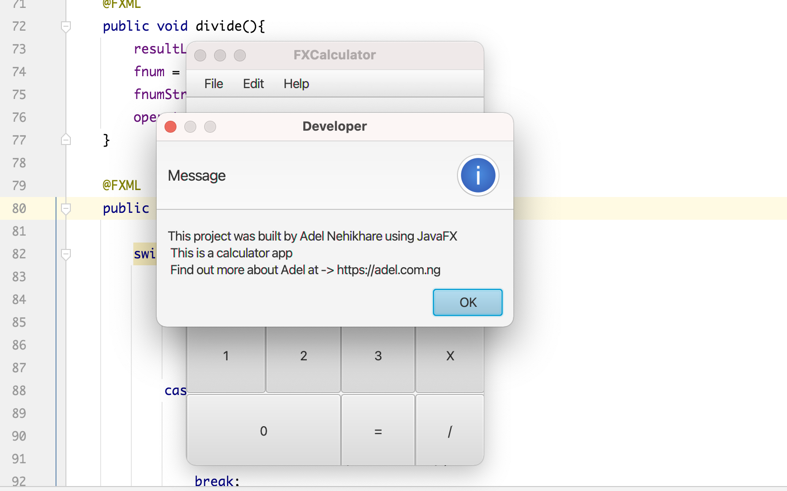 Github Adel09 Fxcalc Simple Javafx Calculator