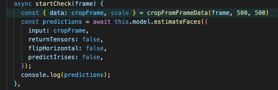 encountered an error when using face-landmarks-detection in WeChat miniprogram · Issue #4441 ...