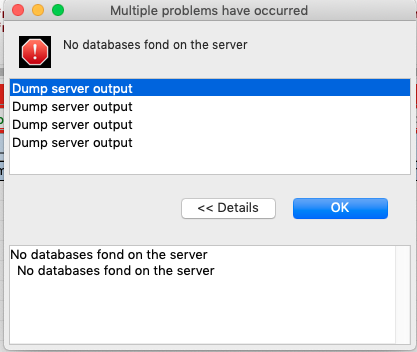 Refreshing a connection throws an error · Issue #6747 · dbeaver/dbeaver ...