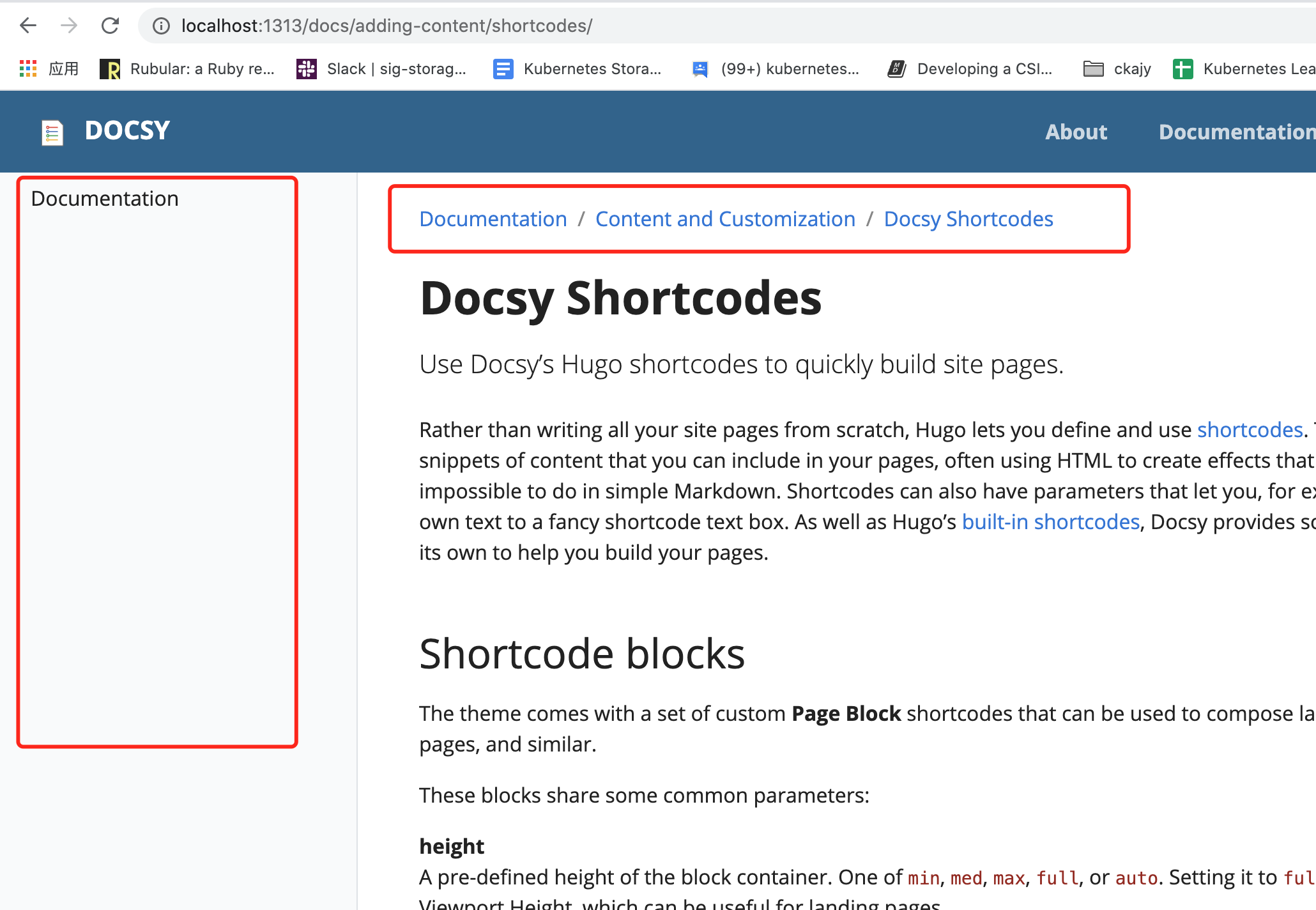 The left navigation bar is not expanded · Issue #380 · google/docsy · GitHub